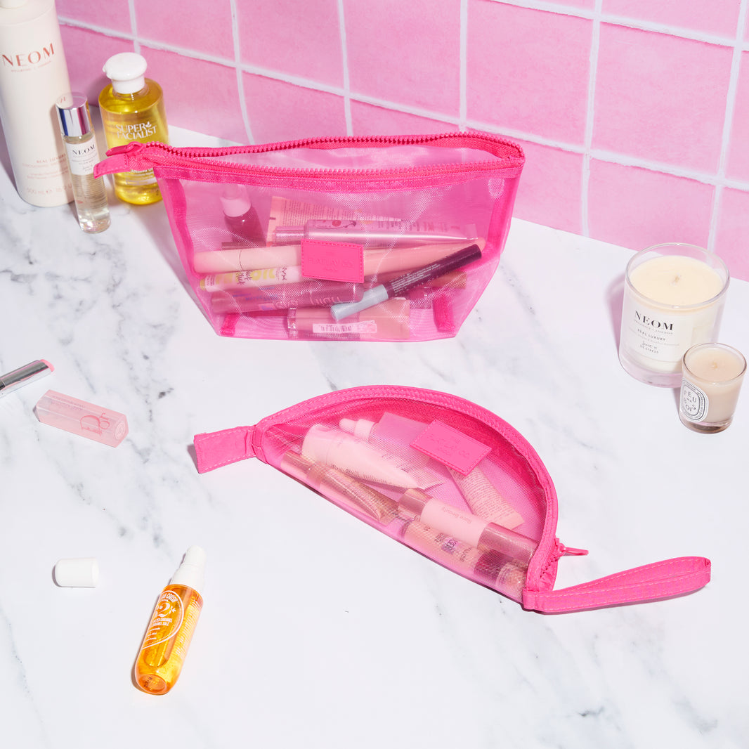 The Flat Lay Co. Open Flat Makeup Bags
