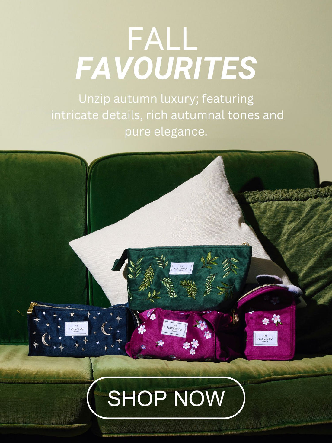 The Flat Lay Co Open Flat Makeup Bags – The Flat Lay Co.