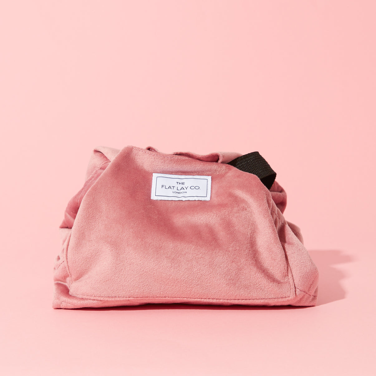 Drawstring Flat Lay Makeup Bag - Pink Velvet – The Flat Lay Co.